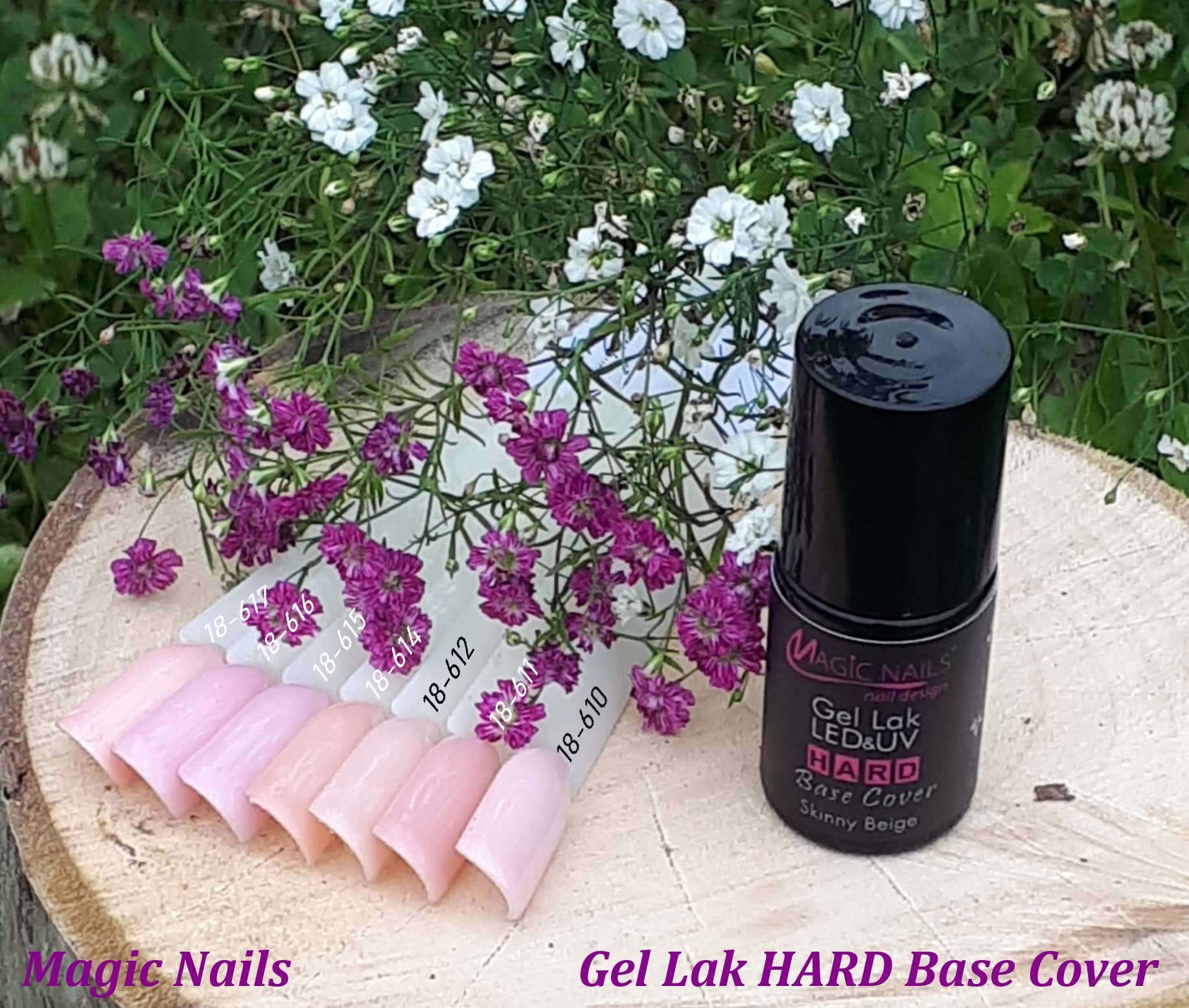 Gel Lak HARD Base Cover - MAGIC NAILS s.r.o.
